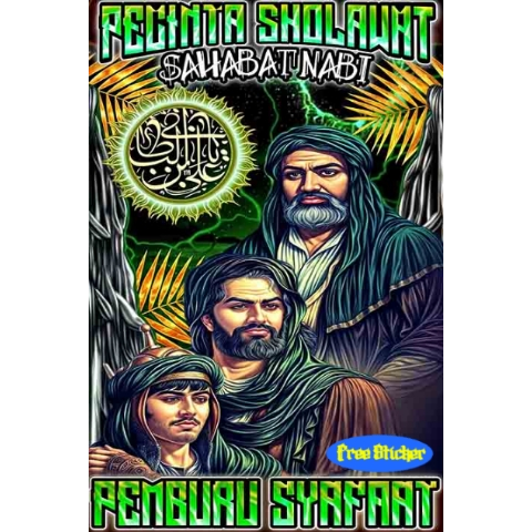 Jual Bendera Sholawat Pemburu Syafaat FULL PRINTING (HD) FREE STICKER ...