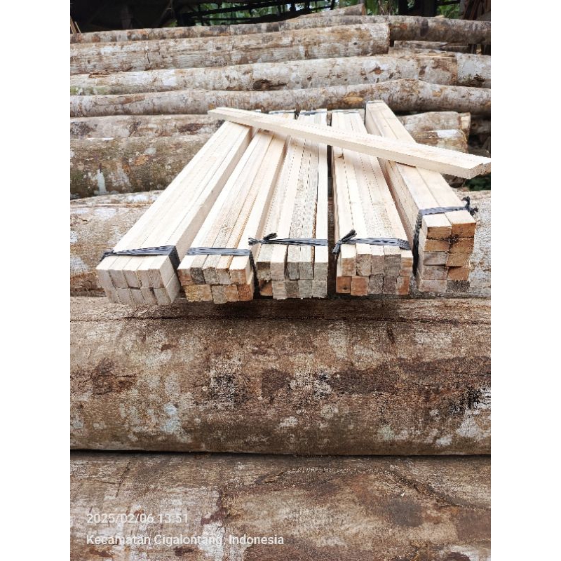 Jual list Reng kayu 2x3 panjang1meter meter paket hemat kayu sudah ...