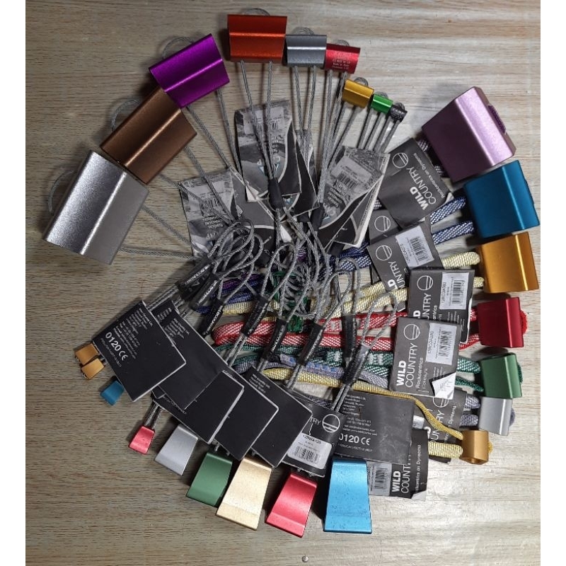 Jual rock climbing nuts hexentric stopper passive protection pengaman ...