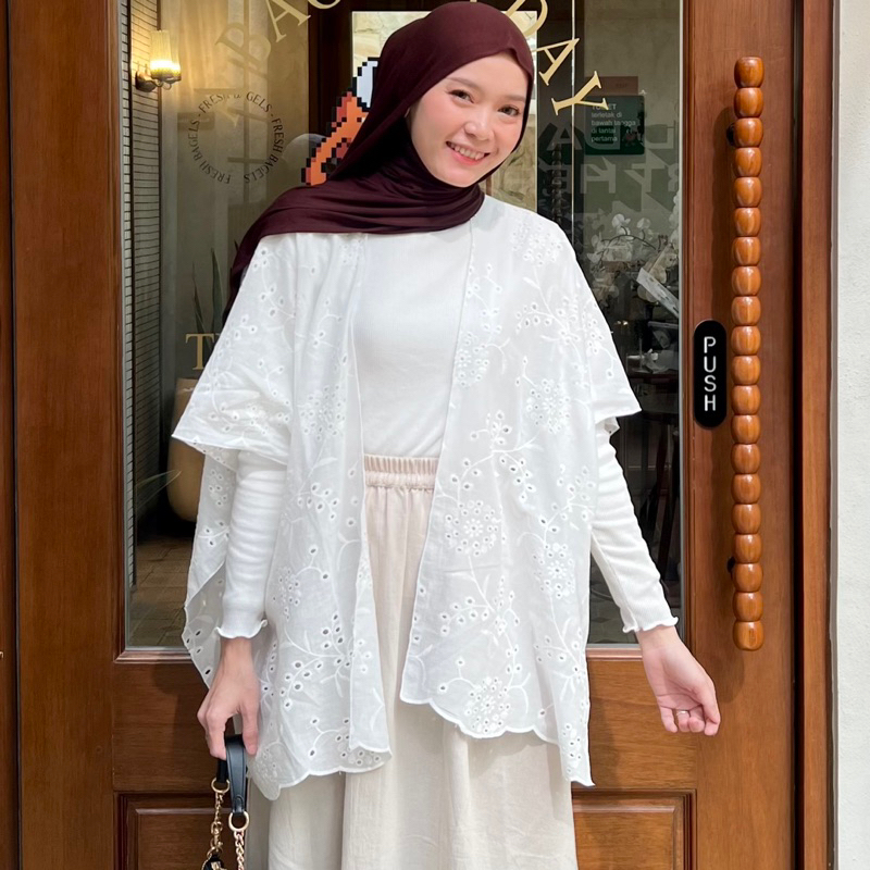 Jual Aruna Outer Bordir-Outer Wanita-Outer Lebaran - Outer Kaftan-baju ...