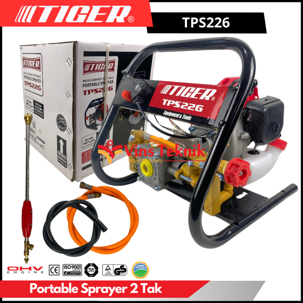 Jual Mesin Semprotan Portable 2 Tak TIGER TPS 226 PORTABLE SPRAYER TPS226 | Shopee Indonesia