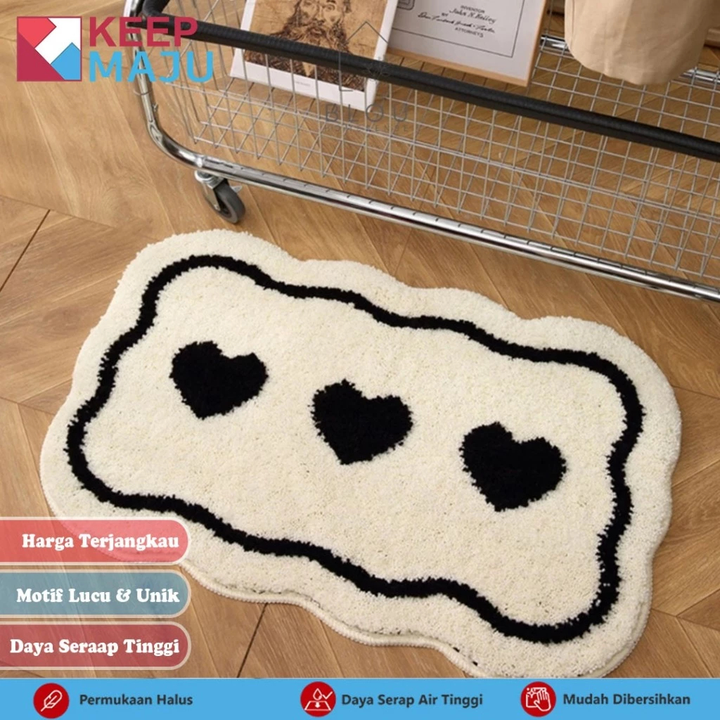 Jual KEEP MAJU Keset Lantai Kamar Mandi Tambal Sulam Hitam Dan Putih ...