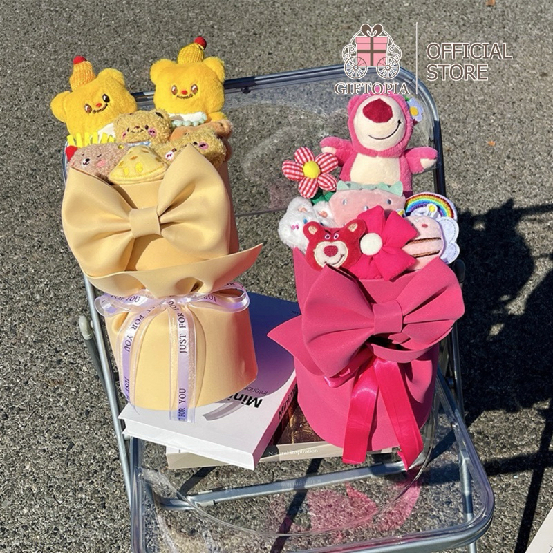 Jual GIFTOPIA READYSTOCK Bouquet Boneka Buket Boneka Butter Bear Kirby ...