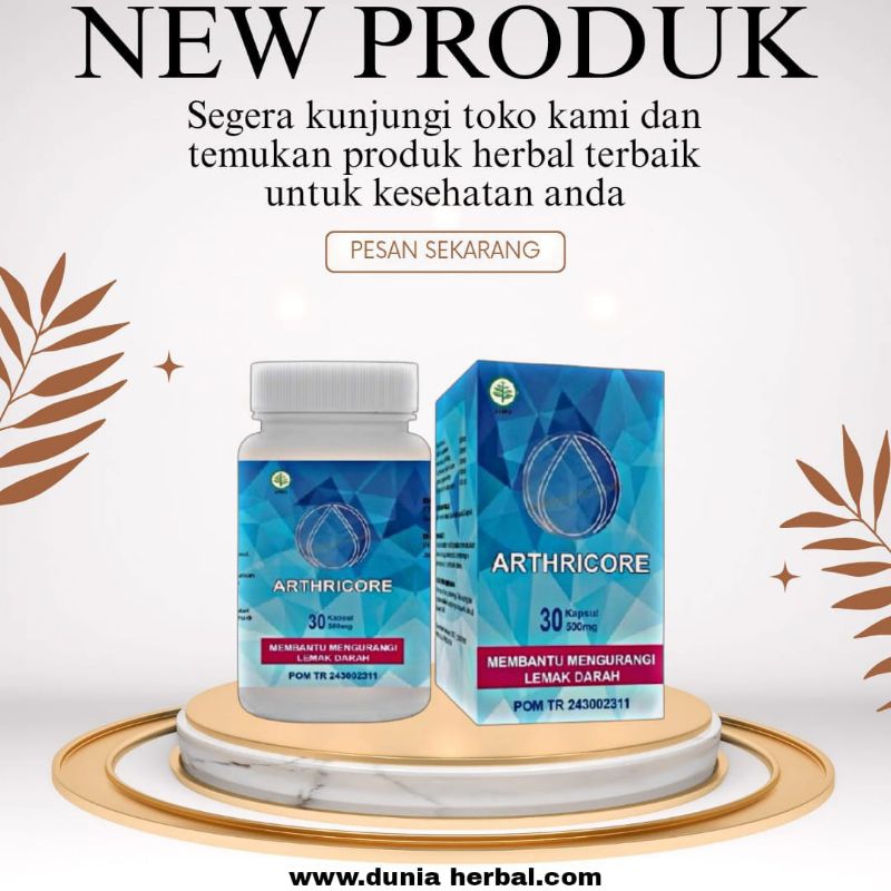 Jual ARTHRICORE Asli Obat Hipertensi 100℅ Original | Shopee Indonesia