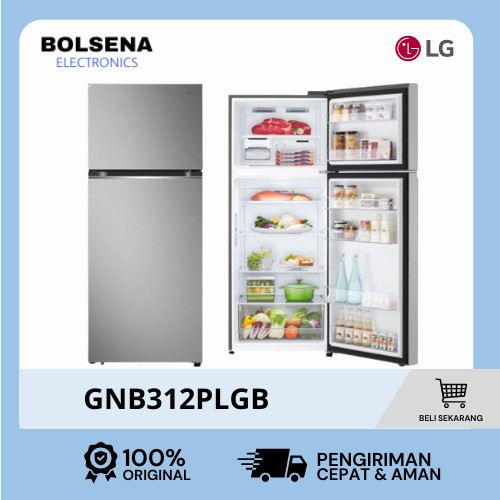 Jual LG GN-B312PLGB KULKAS 2 PINTU GNB312PLGB GNB312 GN-B312 312PLGB | Shopee Indonesia