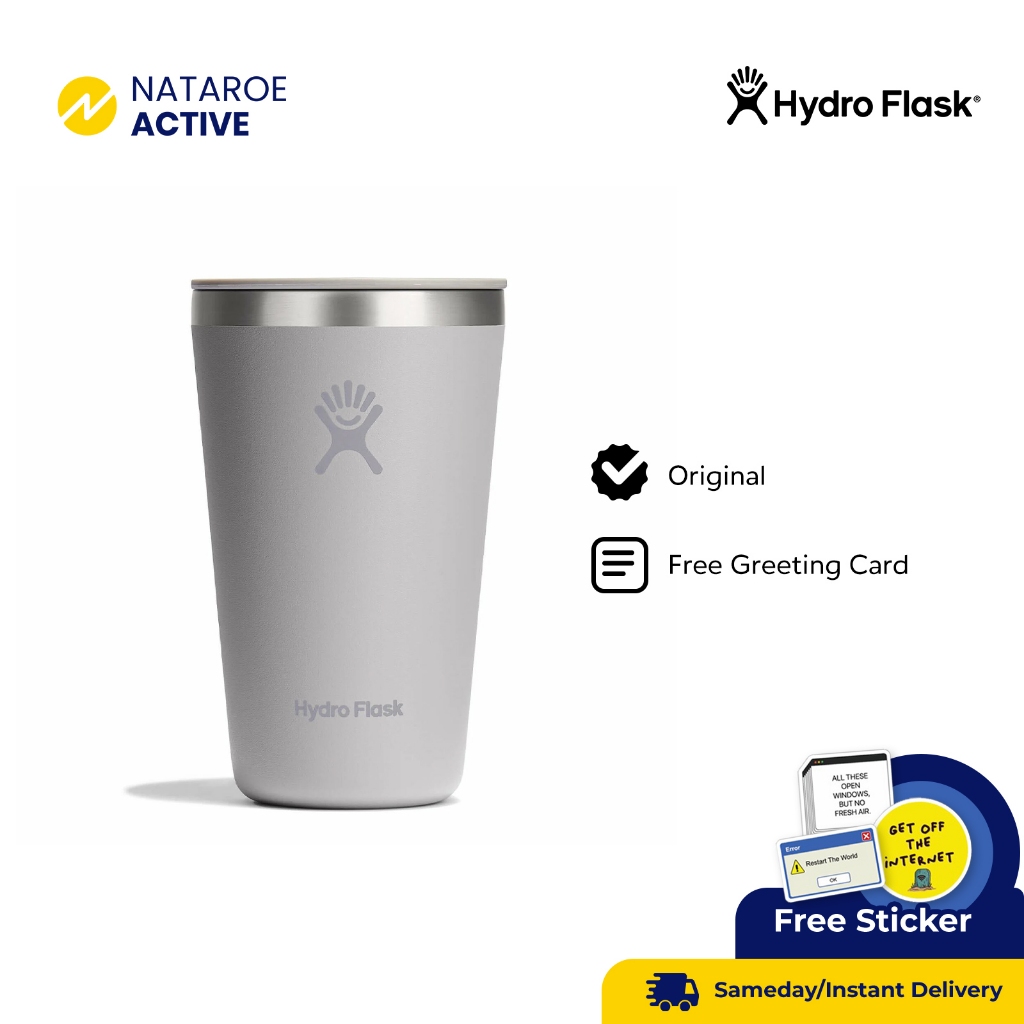 Jual Hydro Flask 16oz All Around™ Tumbler - Tonal Birch | Shopee Indonesia