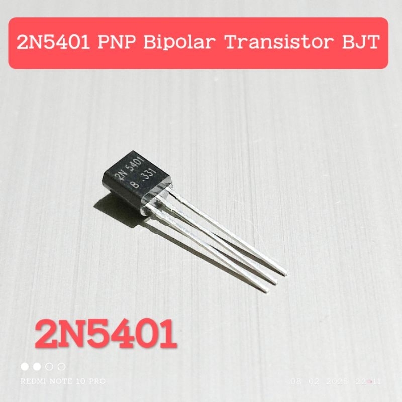 Jual (5 BUAH) 2N5401 5401 PNP Bipolar Transistor BJT TO-92 | Shopee ...