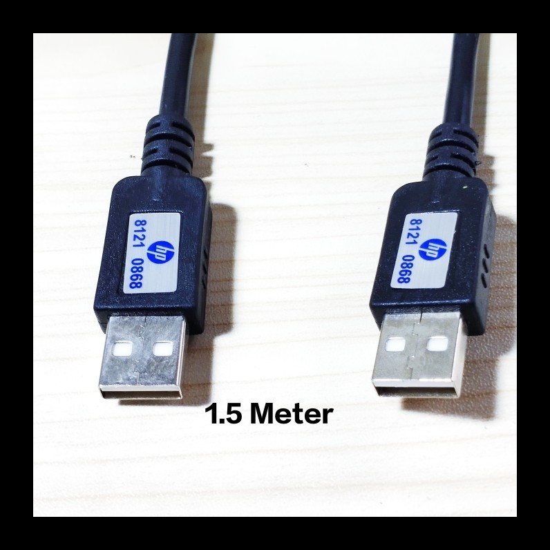 Jual Kabel Usb Male To Male USB 2.0 / Kabel usb to usb merk Hp panjang ...