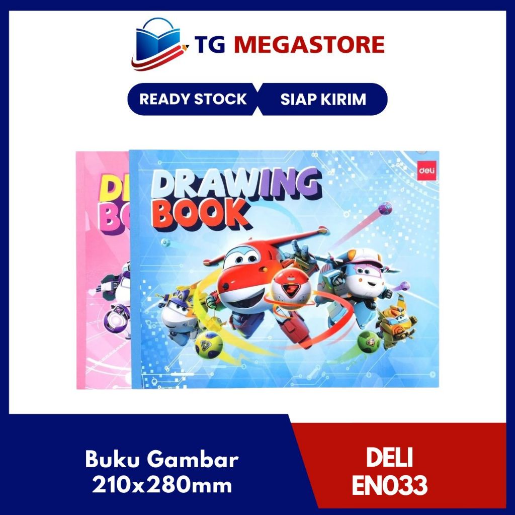 Jual Buku Gambar Deli 20 Lembar 210x280mm - EN030 | Shopee Indonesia
