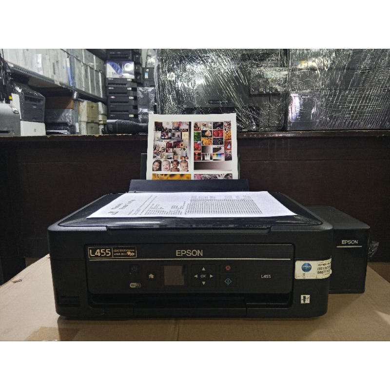 Jual Printer Epson L455 (Print Scan Copy) Wi-Fi | Shopee Indonesia