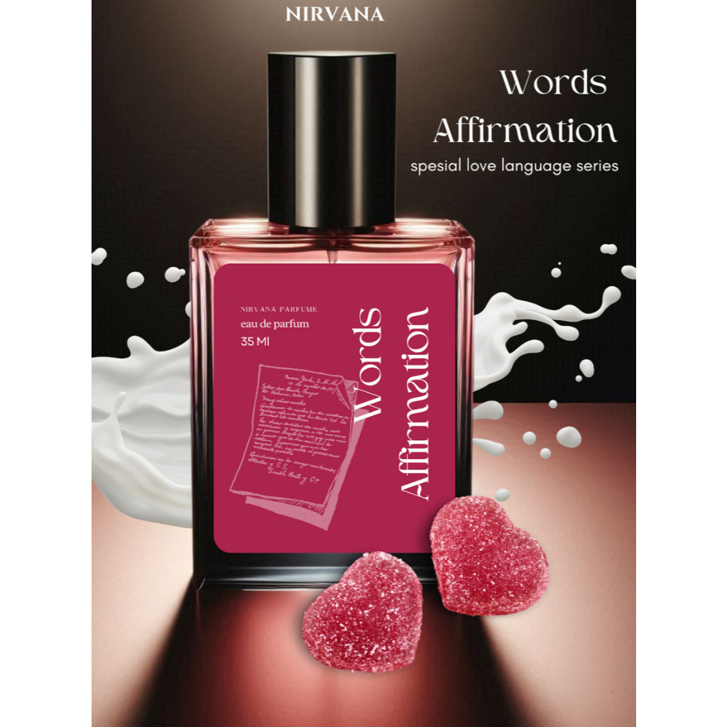 Jual NIRVANA PERFUME - Words Affirmation Parfume Love Language Series ...