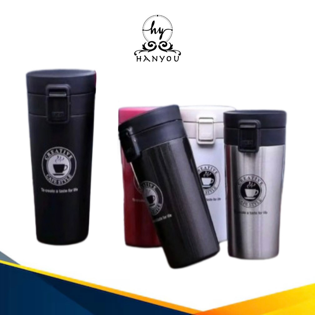 Jual Termos Kopi / Coffee Cup Travel Mug Tahan Air Panas & Dingin ...