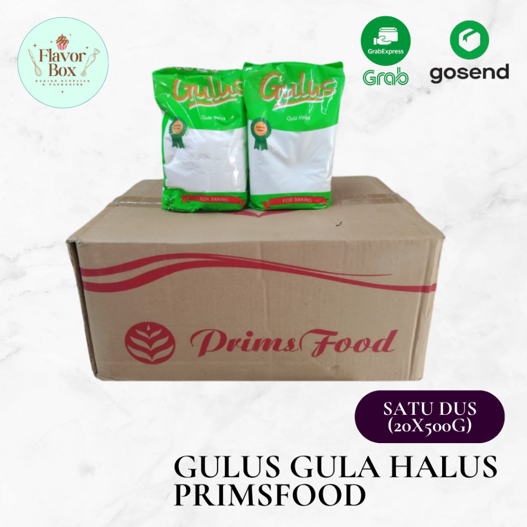 Jual GULUS Gula Halus / SATU DUS (20x500G) instant/sameday | Shopee ...