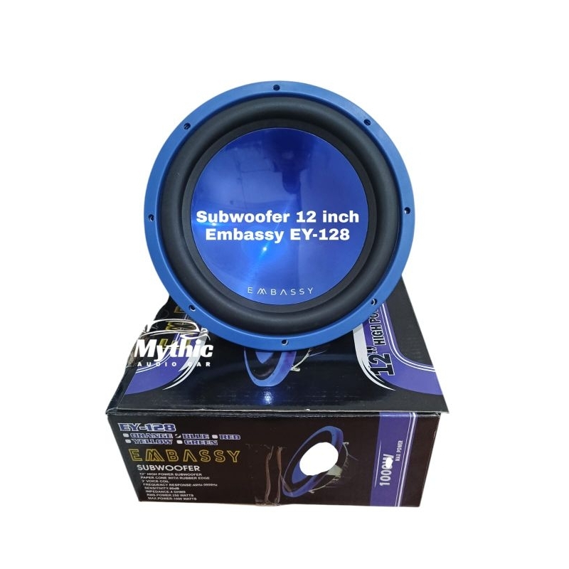 Jual Subwoofer Embassy EY-128 Double Voice Coil Magnet Besar 1000Watts ...