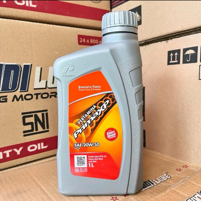 Jual Oli Pertamina Prima XP SAE 20W-50 API SL 1Liter | Shopee Indonesia