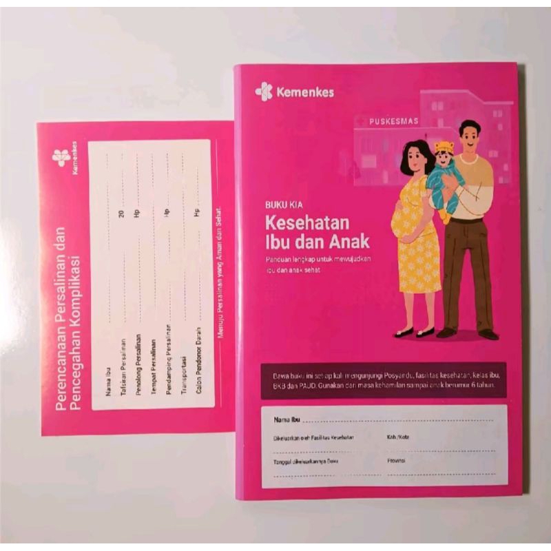 Jual BUKU KIA 2024-2025 TERBARU + FREE STIKER P4K KEMENKES ORIGINAL ...