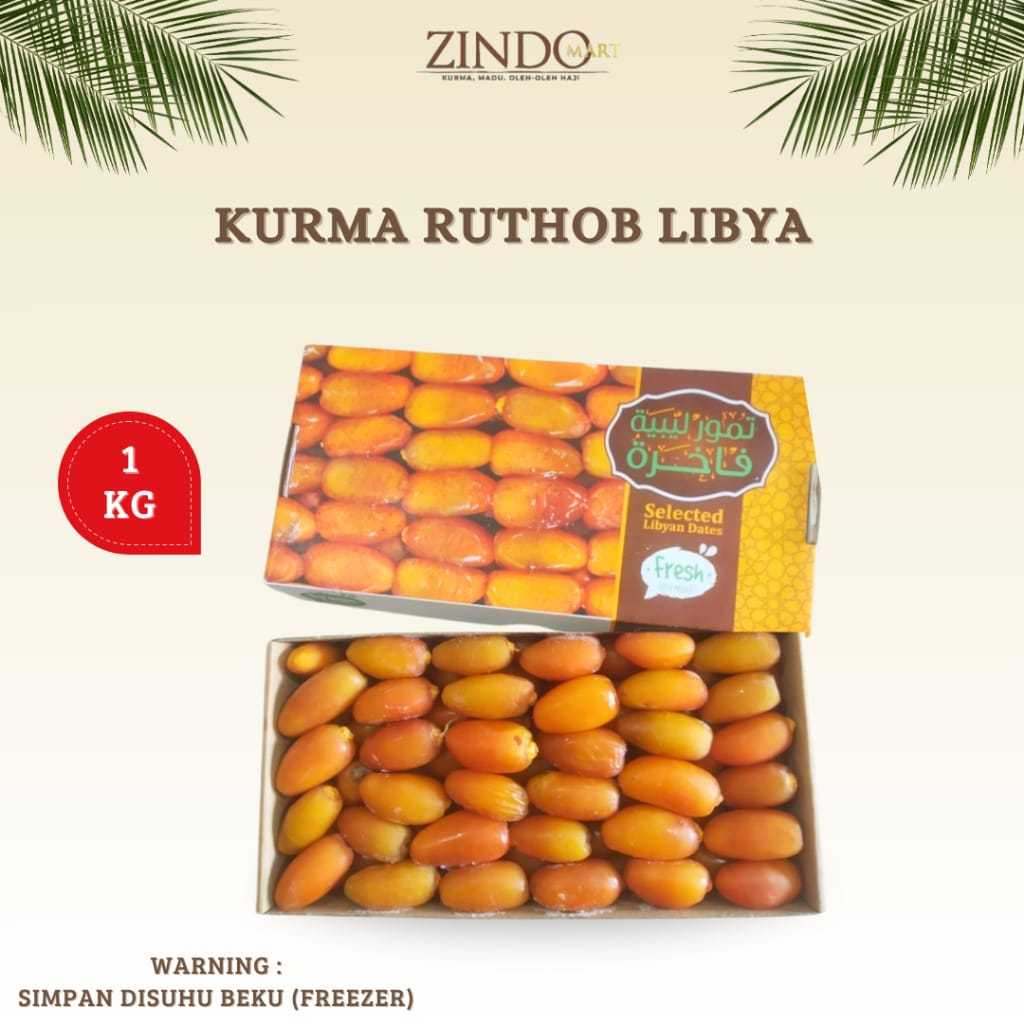 Jual KURMA RUTHOB LIBYA 1KG & 500GR /KURMA MUDA PREMIUM FRESH/KURMA ...