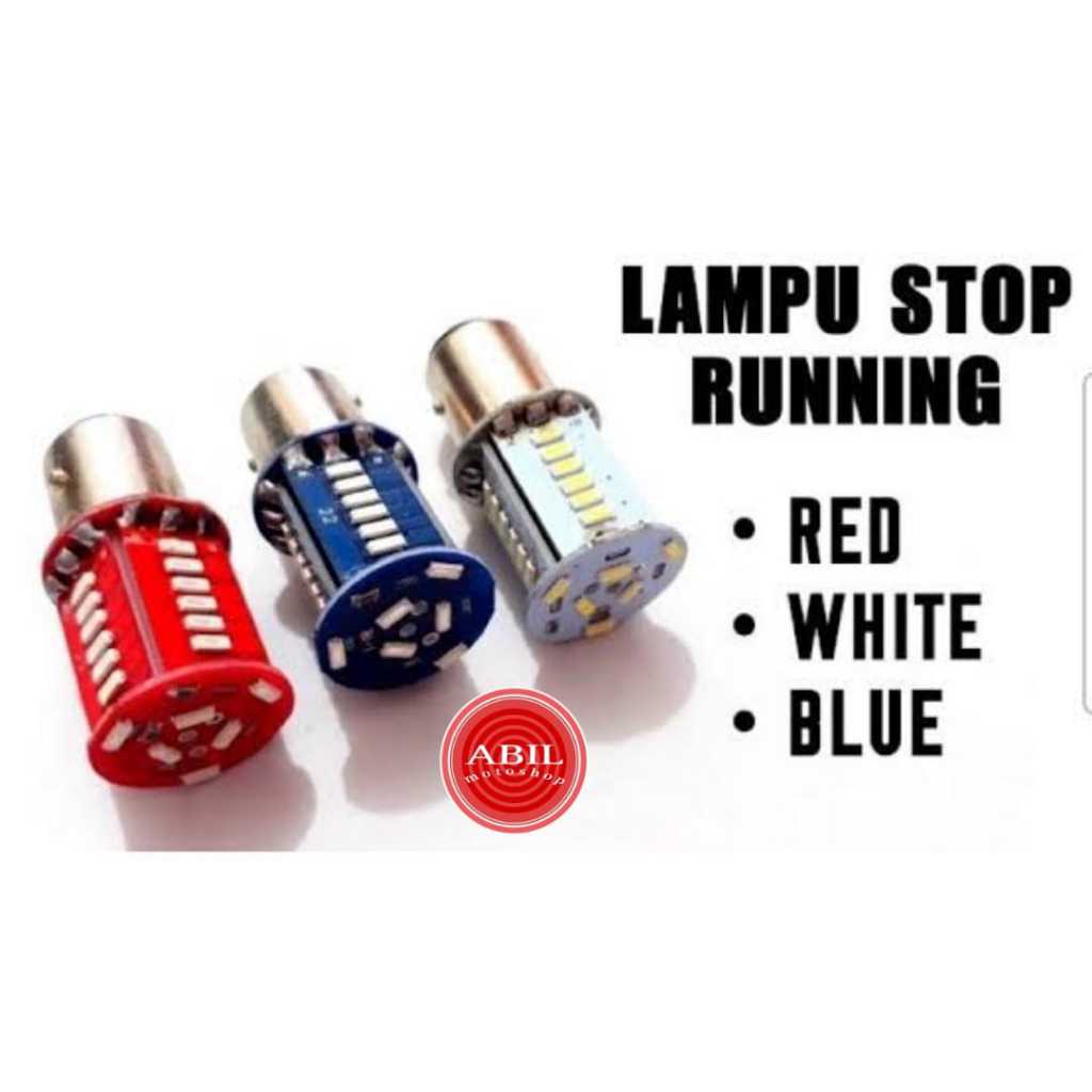 Jual lampu stop belakang LED 30 mata running/lampu rem belakang ...
