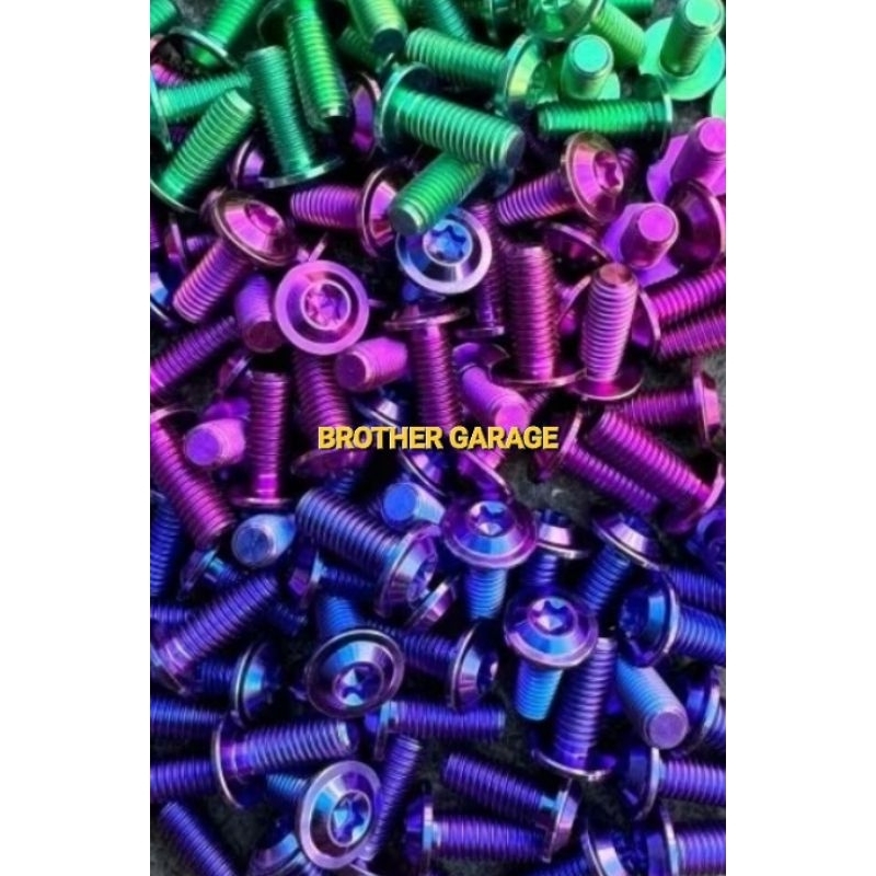 Jual BAUT TITANIUM UNIVERSAL M8 BISA SEMUA MOTOR BAUT DRAT 10 | Shopee ...
