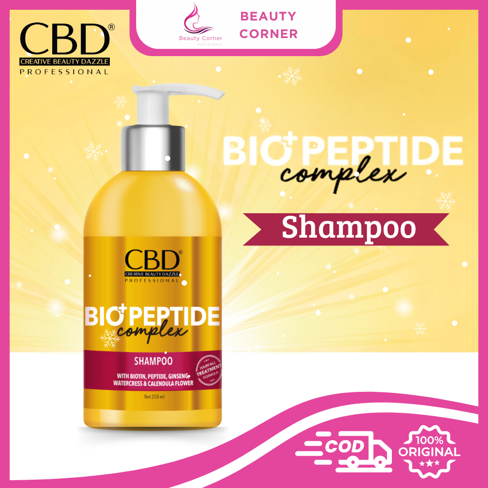 Jual CBD Bio+Peptide Complex Shampoo - 250ml | Shopee Indonesia