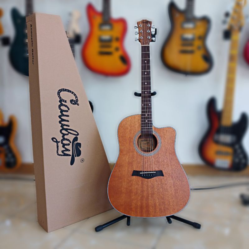 Jual GITAR COWBOY GWC 240 NA / GWC 240 NS CUTWAY DOFF ORIGINAL | Shopee ...