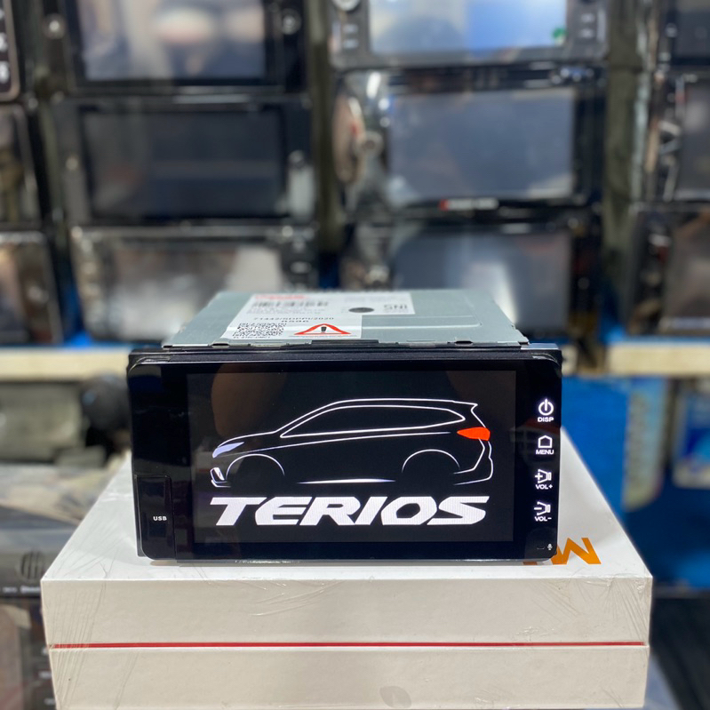 Jual Head Unit Standar Daihatsu Terios 2020 ukuran 7 inch wide mirorink ...