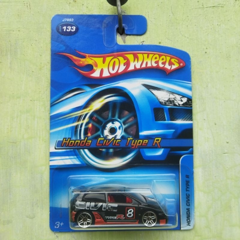 Jual Hot Wheels Honda Civic Type R Silver First Edition 2003 dan 2006 ...