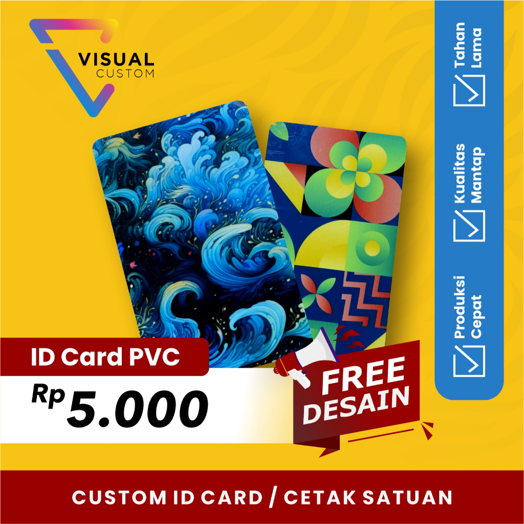Jual ID CARD / CETAK ID CARD / CETAK ID CARD PVC MURAH / ID CARD PVC ...