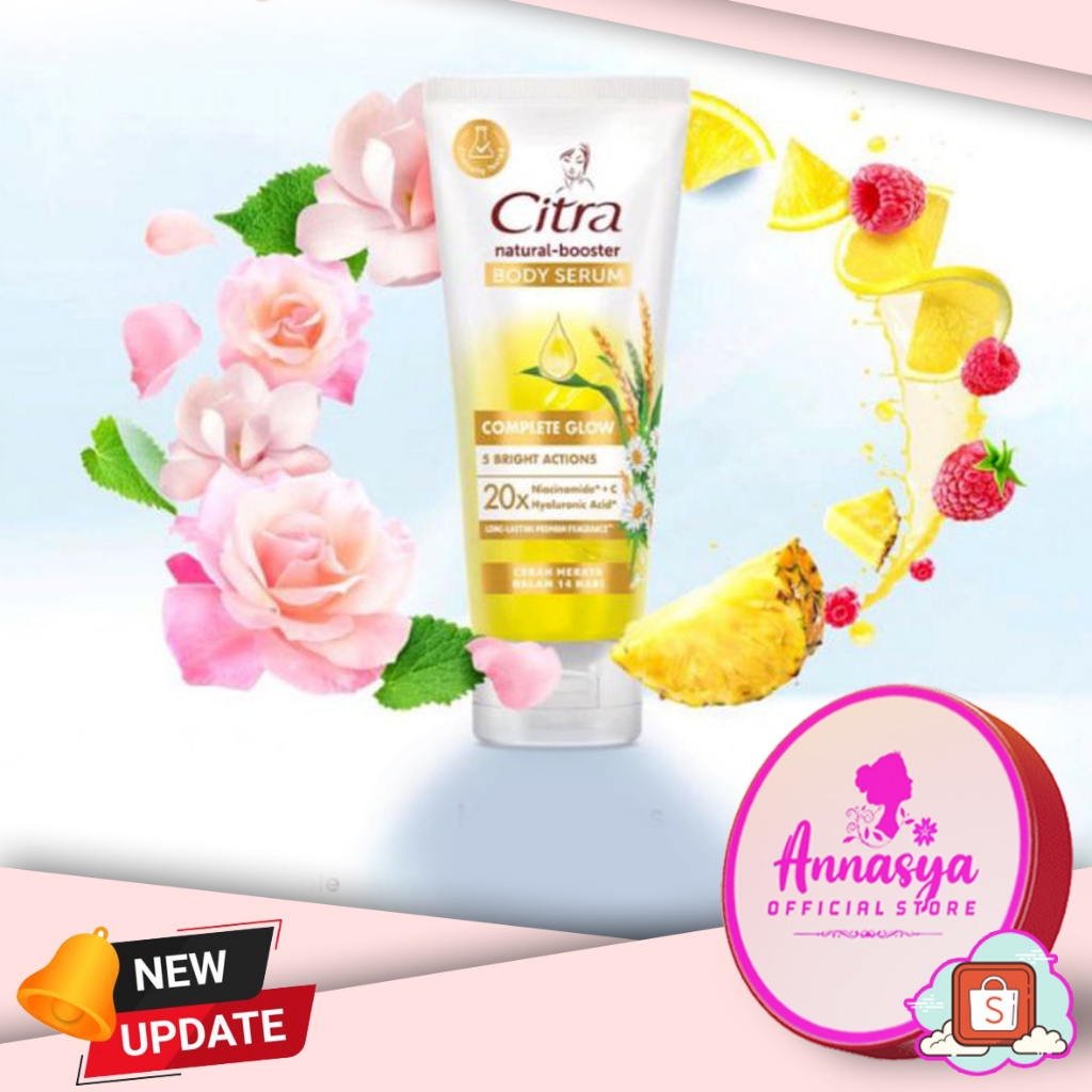 Jual Citra Natural Booster Body Serum Complete Glow 100 & 180 ml ...