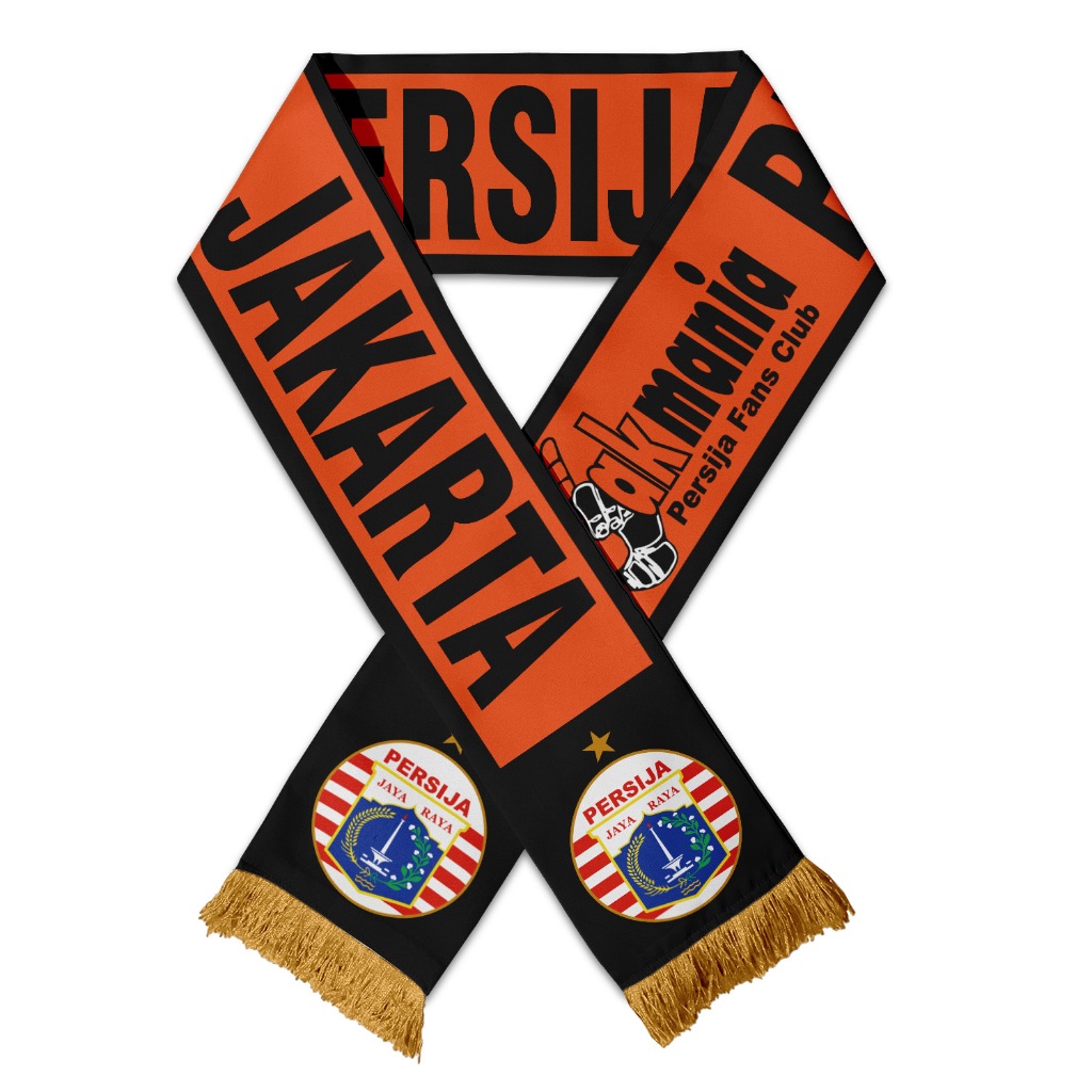 Jual Nazhifa Printing - Syal Persija Jakarta Jak Mania - Klub Bola ...