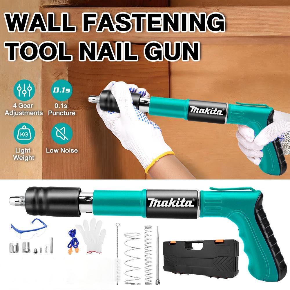Jual Nail Gun Paku tembak Pistol Paku Baja Manual Rivet Tufting Beton ...