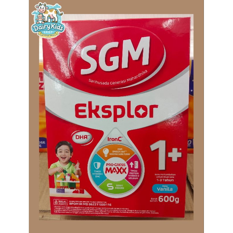 Jual SGM Eksplor Pro-Gress Maxx 1+ - Vanila - 400gr/600gr | Shopee Indonesia