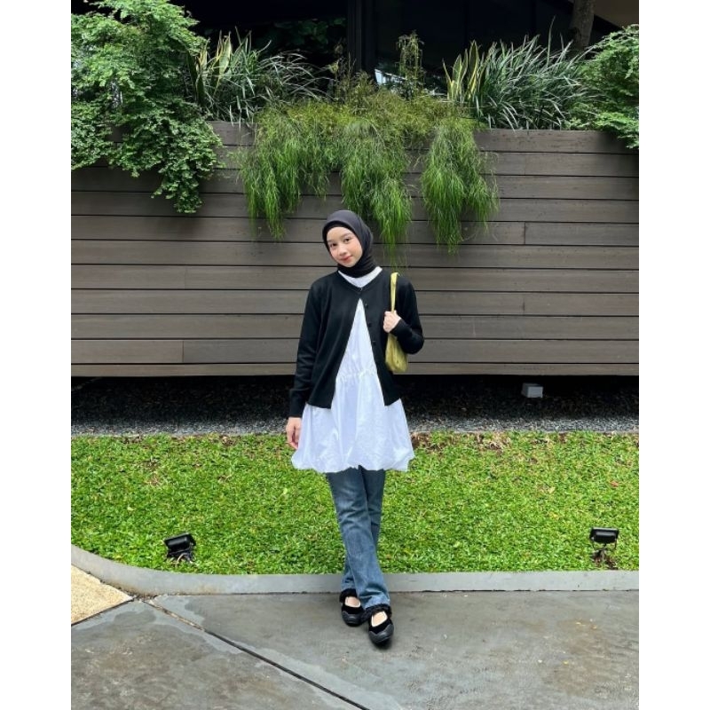 Jual Ballonia Tunik (Dress Ballon/ Ballon Dress/ Inner Dress / Blouse ...