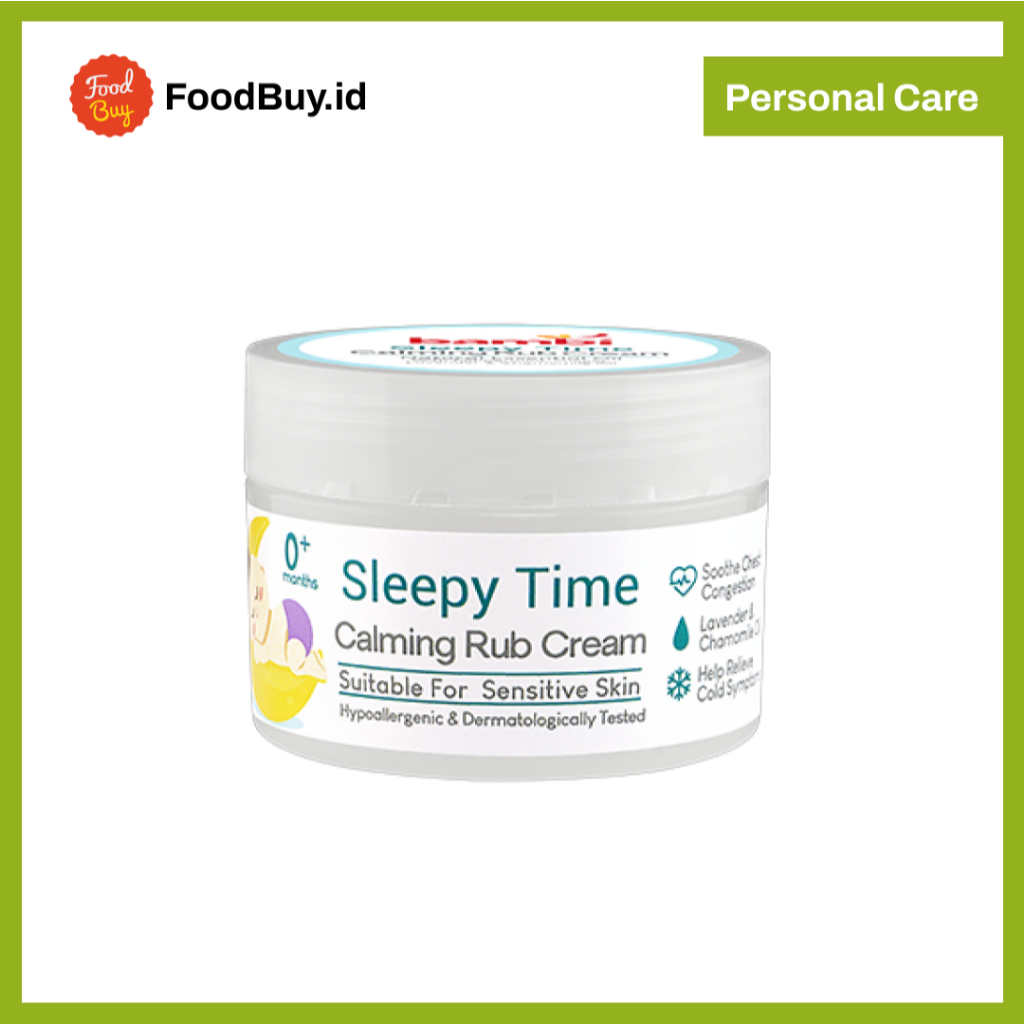 Jual Bambi Sleepy Time Calming Rub Cream 40gr | Shopee Indonesia