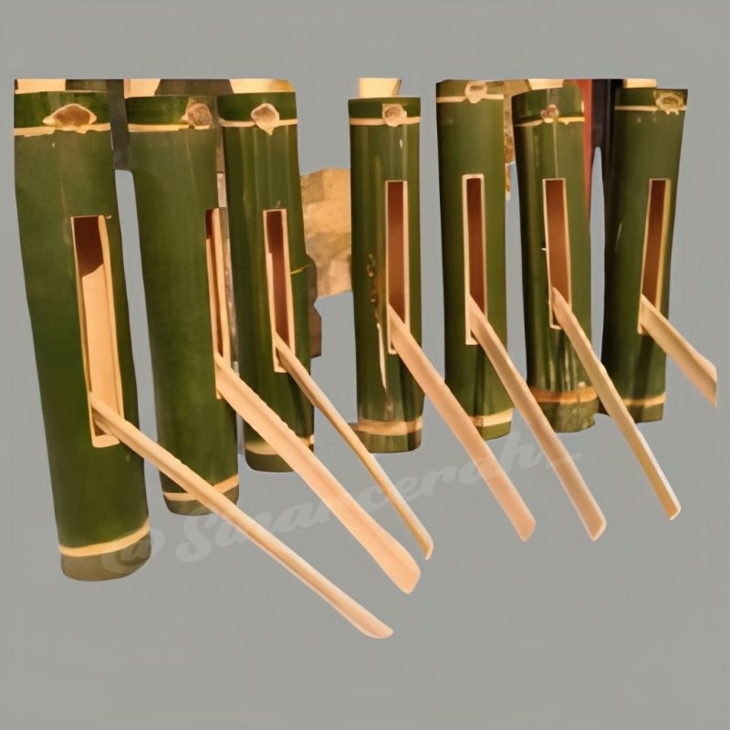 Jual Kentongan Bambu/kohkol pos ronda /Pembunyi waktu sahur/Kentungan ...