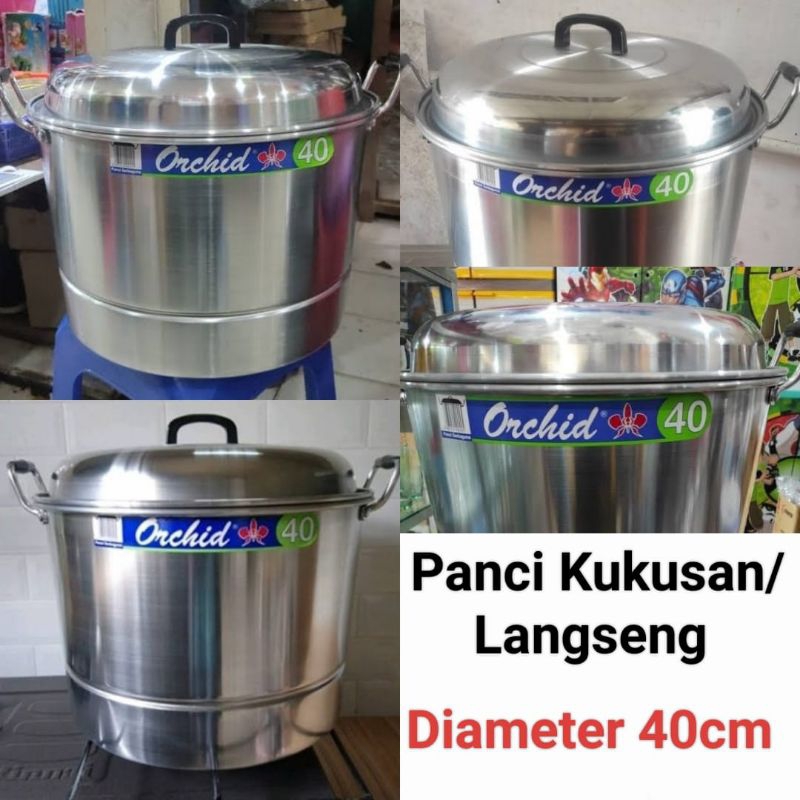 Jual langseng nasi dandang nasi panci langseng panci kukusan ORCHID 40 ...