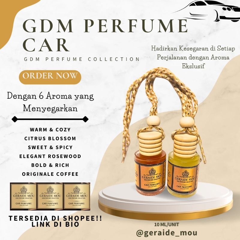 Jual GDM Perfume Car - GDM Perfume Collection | Shopee Indonesia