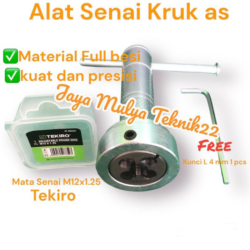 Jual Alat senai kruk as M12x1.25 / TEKIRO Alat snei kruk as M12x1.25 ...
