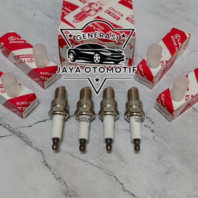 Jual BUSI SPARK PLUGS W16EX-U (4PCS) TOYOTA KIJANG 3K 4K 5K GARANSI 1 ...