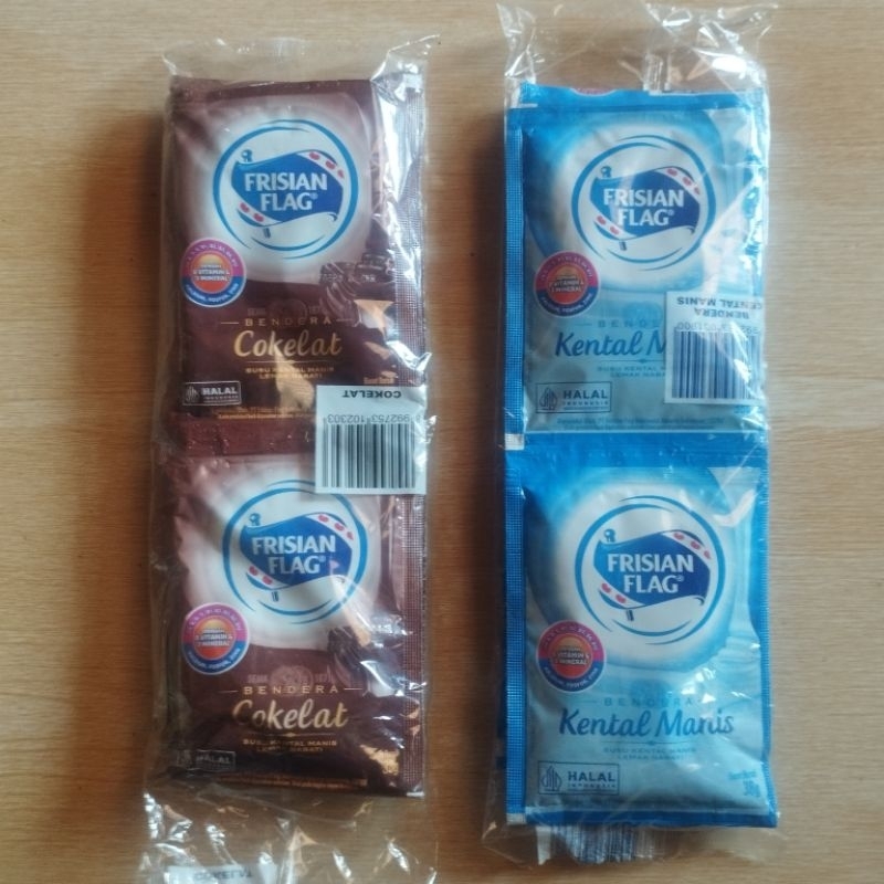 Jual Frisian Flag Kental Manis Renceng (Isi 6 Sachet x 38g) | Shopee ...