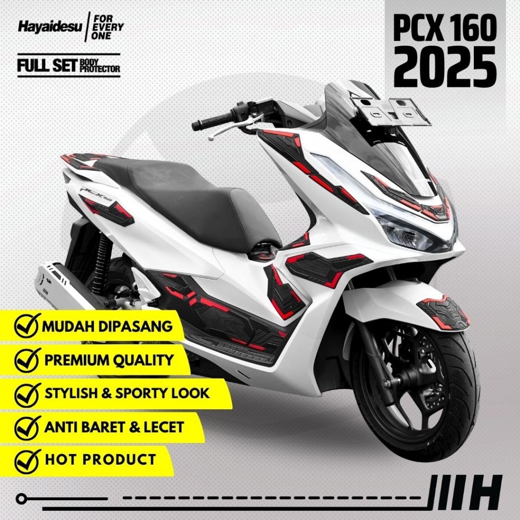 Jual Hayaidesu PCX 160 2025 - 2026 (CBS/ABS/RoadSync) Paket FULL SET ...