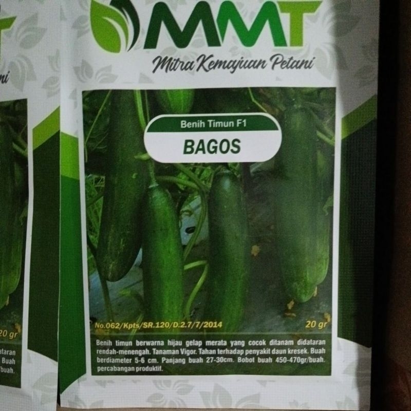 Jual Benih timun BAGOS F1 dr MMT Kemasan 20gr | Shopee Indonesia