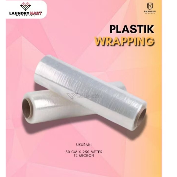 Jual PLASTIK WRAPPING 50CM X 250 METER | Shopee Indonesia