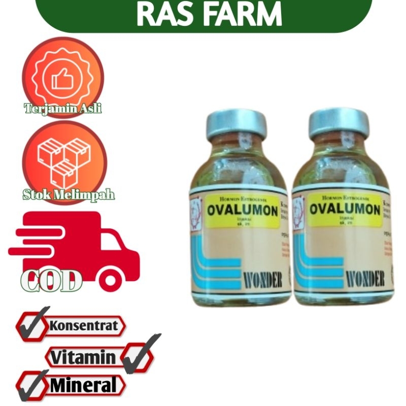 Jual OVALUMON | INJEKSI HORMON ESTEROGENIK | HEWAN BESAR 20Ml | Shopee ...