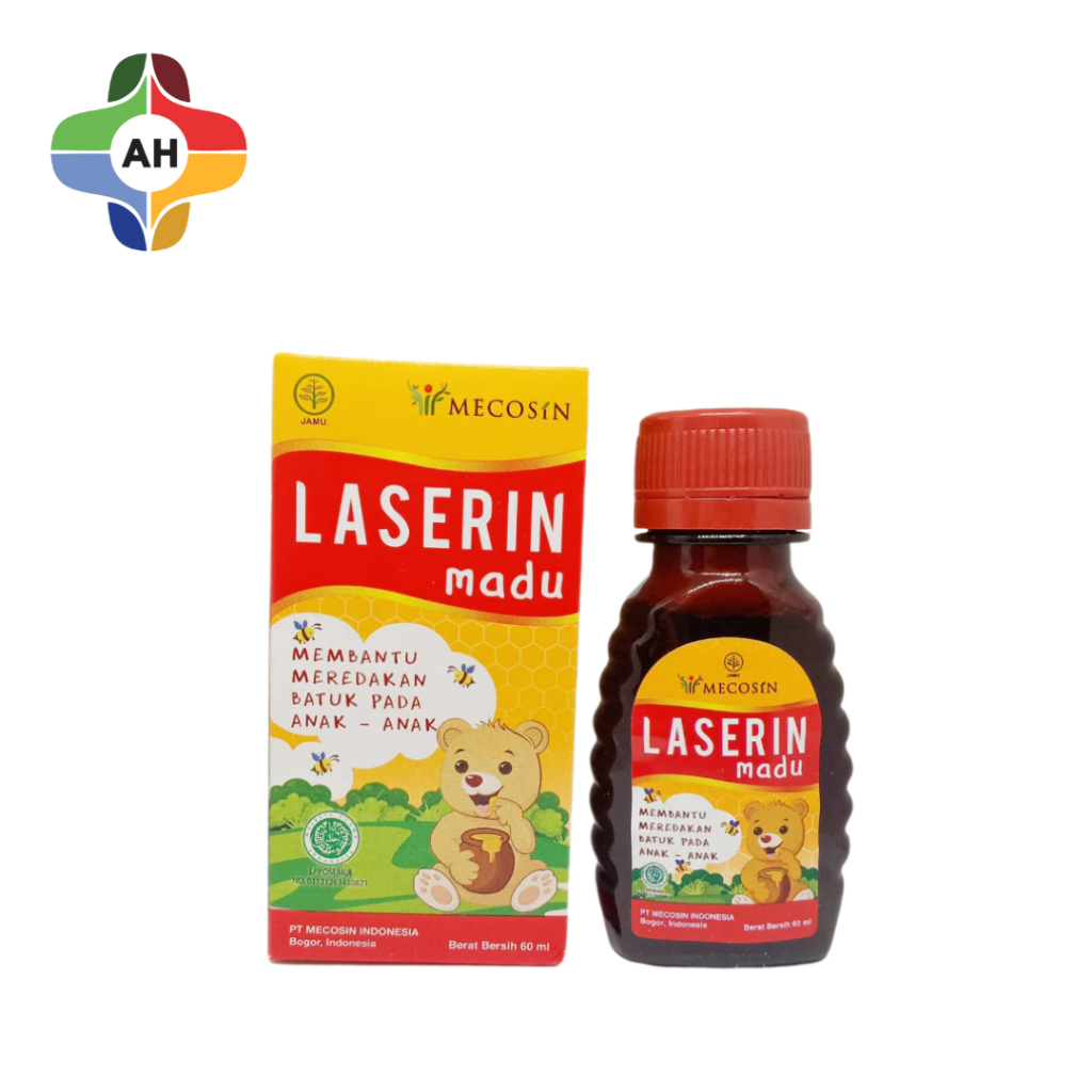 Jual Laserin Madu Sirup 30 ml / 60 ml / Obat Batuk / Apotek Hutama ...