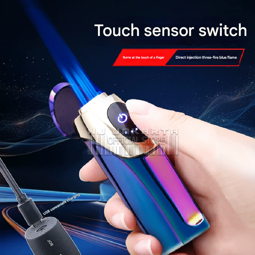 Jual KOREK API JOBON Elektrik Touch Sensor Bara Las Triple Jet Flame ...