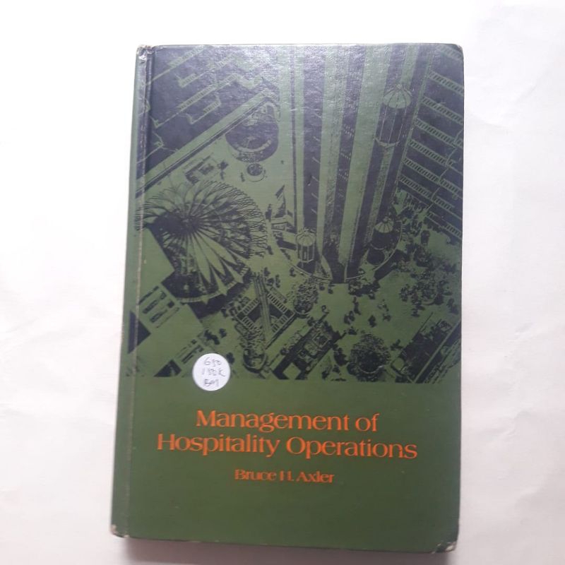Jual Management of Hospitality Operations by Bruce H. Axler | Shopee ...