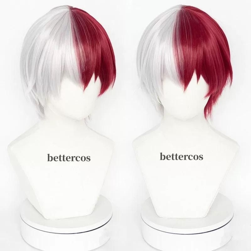 Jual Wig cosplay Todoroki shoto , daily wig, Rosa tears of themis ...