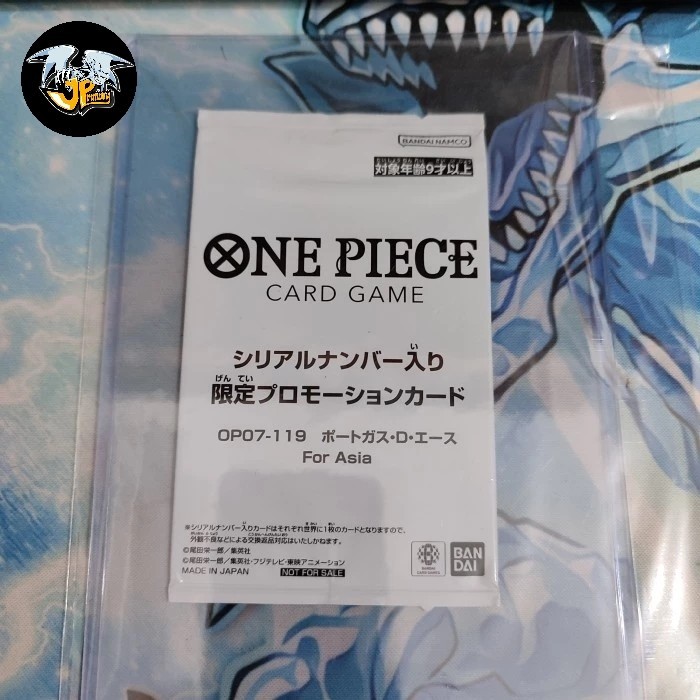 Jual One Piece Card Game Portgas D. Ace OP07-119 Flagship Sealed ...