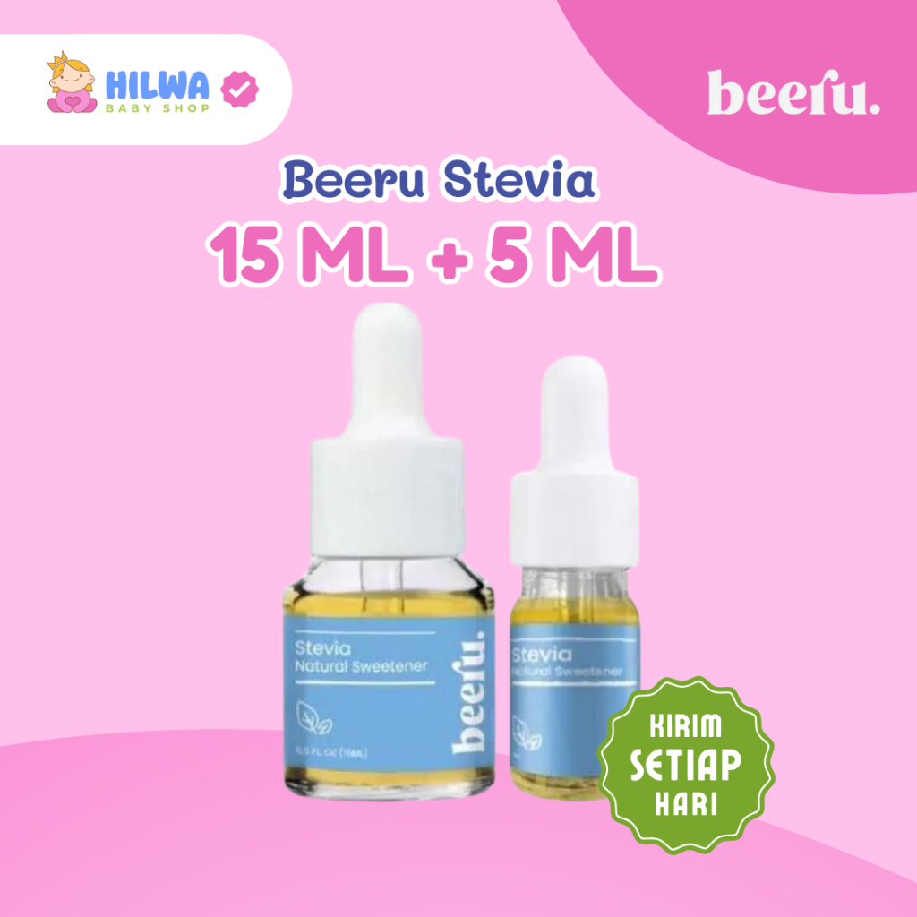 Jual BEERU PAKET 5 + 15 ML STEVIA NATURAL SWEETENER - PEMANIS ALAMI ...